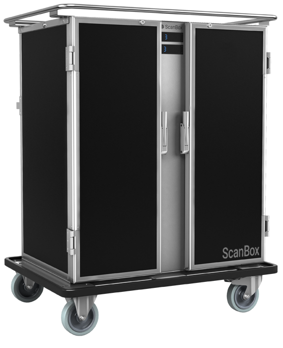 ScanBox Ergo Line Duo AC14+AC14 aktief gekoelde wagen 14+14 x 1/1GN ...